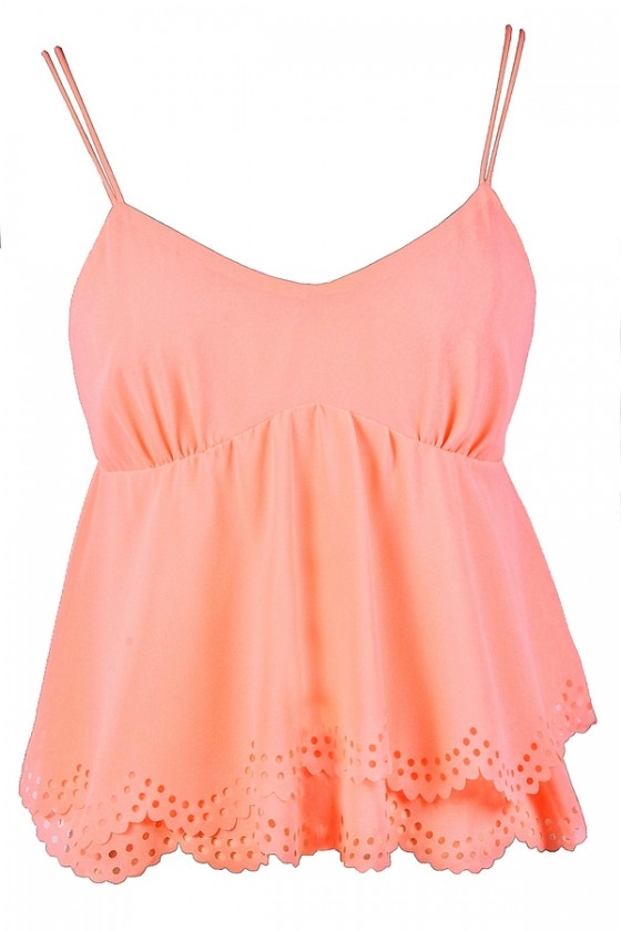 peach summer tops