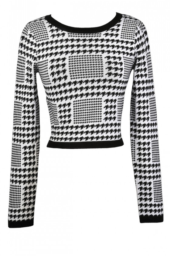 houndstooth shirt pattern